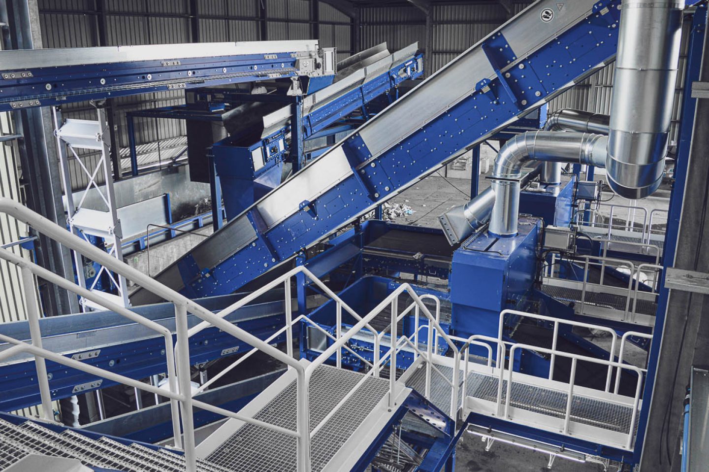 State-of-the-art MRF plant completely built with WeKea® conveyors ...